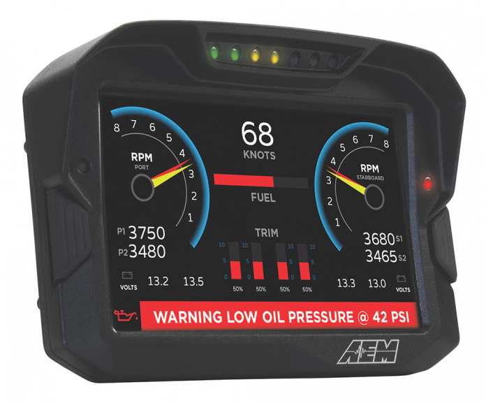 Upgrade your Dash with AEM Displays - Poker Runs America