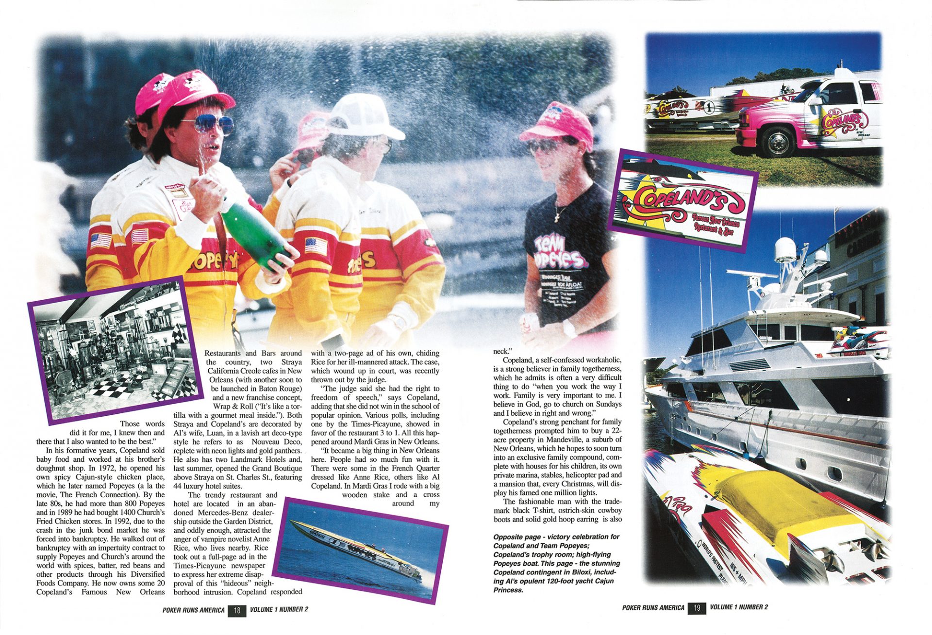 Al Copeland Story - Life in the Fast Lane - Poker Runs America