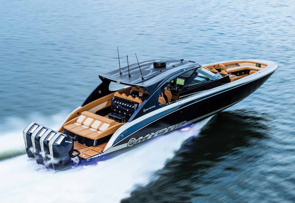 Mystic Goes Big With New M5200 Center Console - Poker Runs America